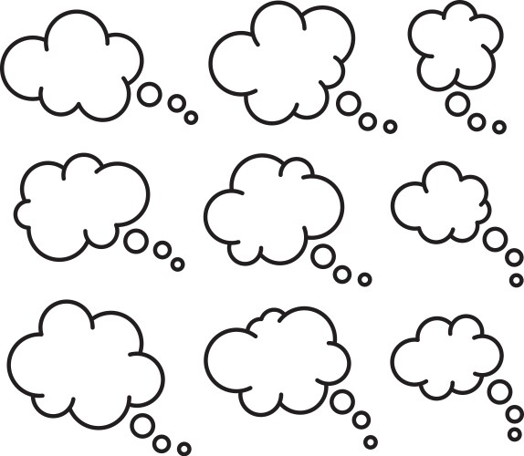 Cartoon Thought Bubble Vector Images (over 35,000)