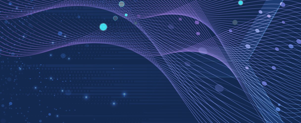 Abstract technology background for science Vector Image