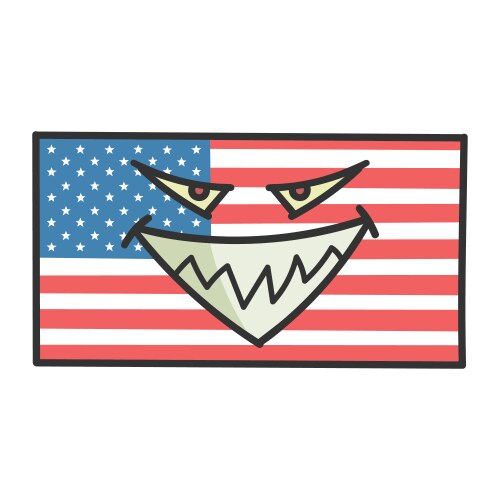 American shield Royalty Free Vector Image - VectorStock