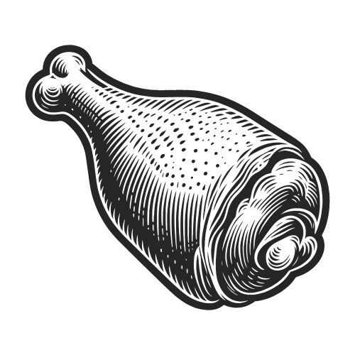 Chicken Leg Texture Vector Images (over 320)