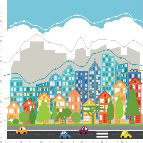Infographic Neighborhood Vector Images (over 820)