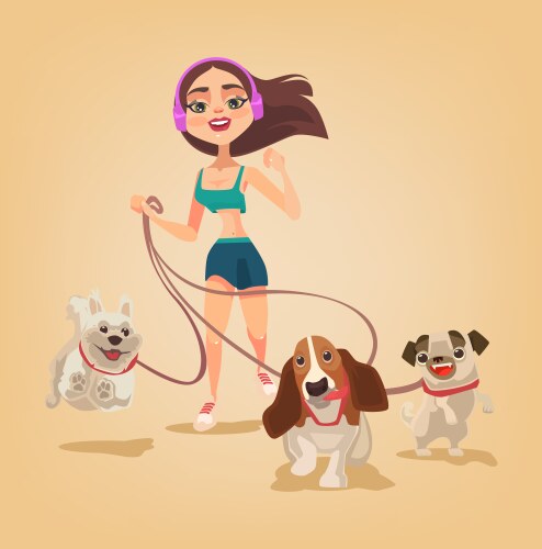 Dog Walking Vector Images (over 28,000)