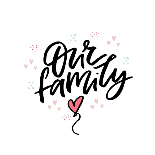 Family Lettering Vector Images (over 38,000)