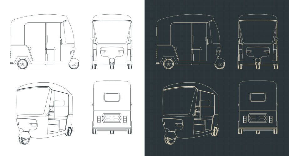 Auto Rickshaw Vector Images (over 1,500)