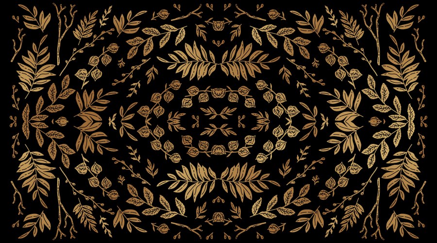 Tree Filigree Vines Vector Images (68)