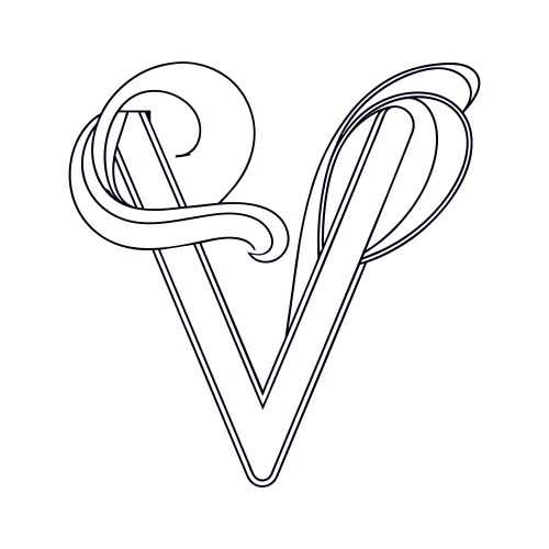 Celtic Knot Letters Vector Images (over 260)