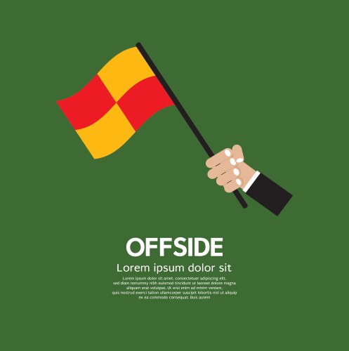 Offside Flag Football Vector Images (over 2,300)