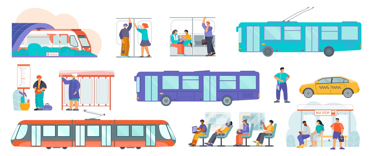 Public Transport Vector Images (over 82,000)
