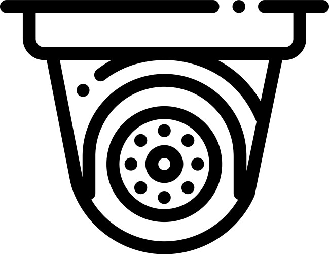 Controller icon thin linear style design isolated Vector Image