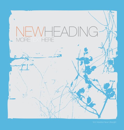 Book cover design template with abstract splash Vector Image