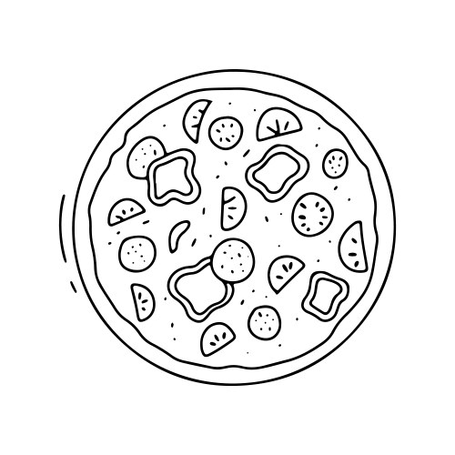 Pizza Outline Vector Images (over 21,000)