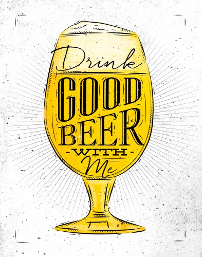 Poster good morning chalk Royalty Free Vector Image