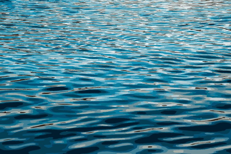 Water ripple texture background Royalty Free Vector Image