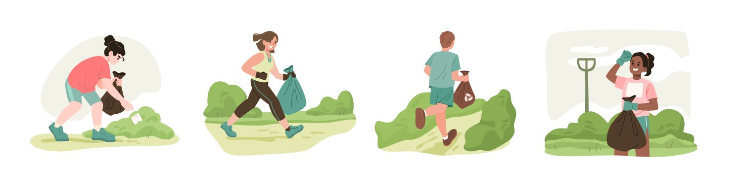 Pick Up Litter Vector Images (over 340)