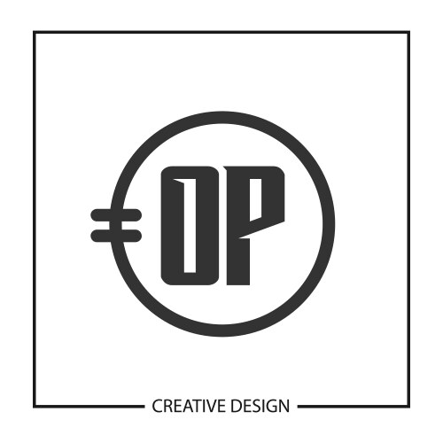 Letter Op Logos Vector Images (over 2,300)