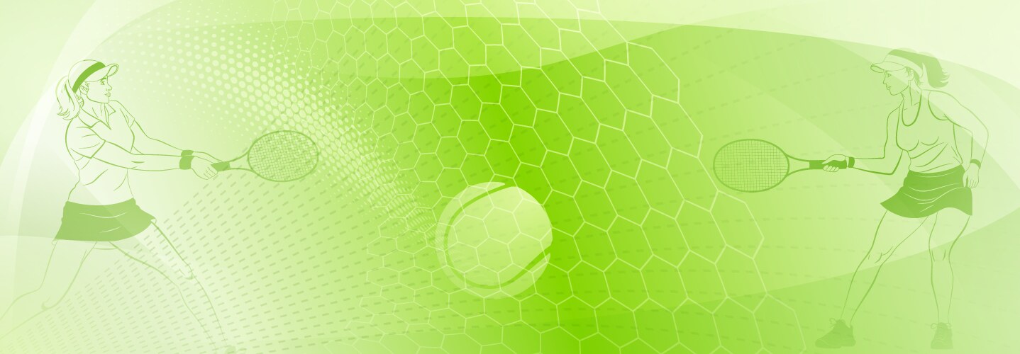 Tennis themed background Royalty Free Vector Image