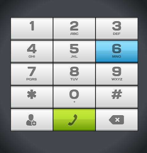 Phone Keypad Vector Images (over 4,200)