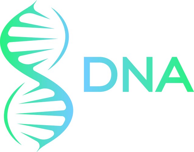 Dna and lab logo Royalty Free Vector Image - VectorStock