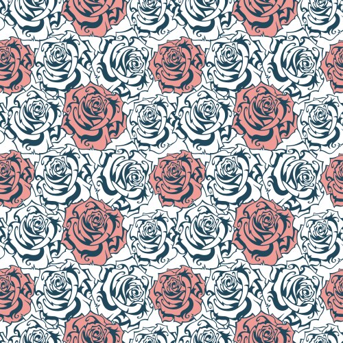 Pink rose background Royalty Free Vector Image