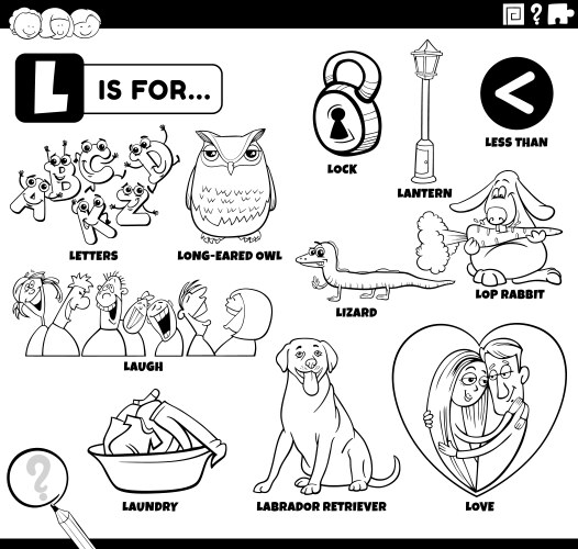 Coloring book various shapes 1 Royalty Free Vector Image