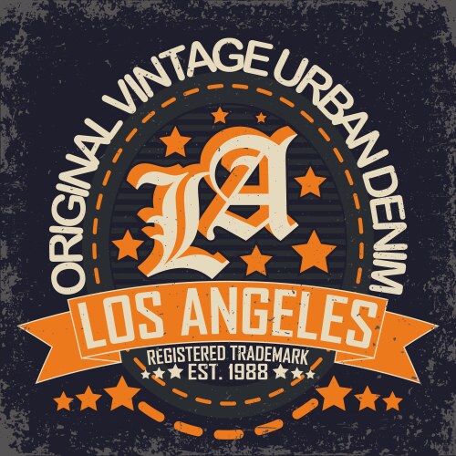 Vintage poster typography Royalty Free Vector Image