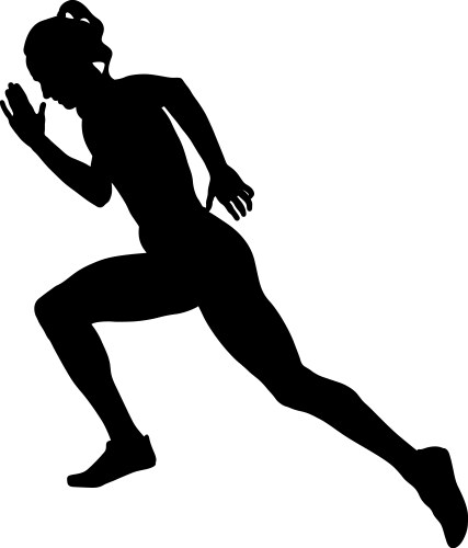 Sprinter Silhouette Vector Images (over 3,600)