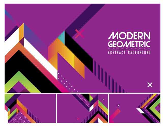 Purple Geometric Vector Images (over 450,000)