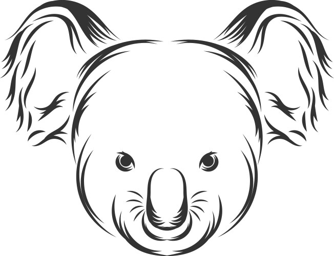 Koala Outline Vector Images (over 2,200)