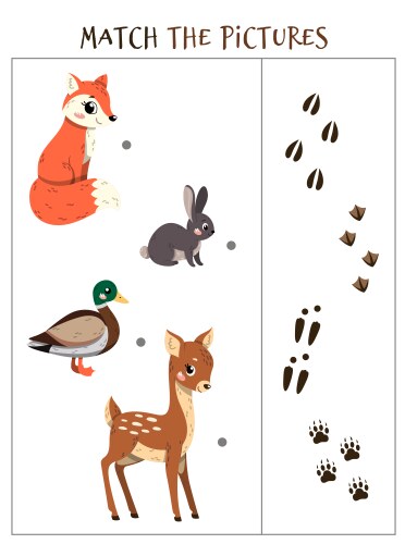 Cute colorful game for little children to count Vector Image