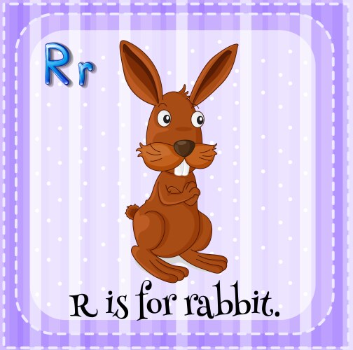 Rabbit Flashcards Vector Images (über 180)