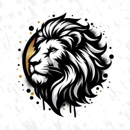 Lion Face Images Clip Art Black And White Printable - Infoupdate.org