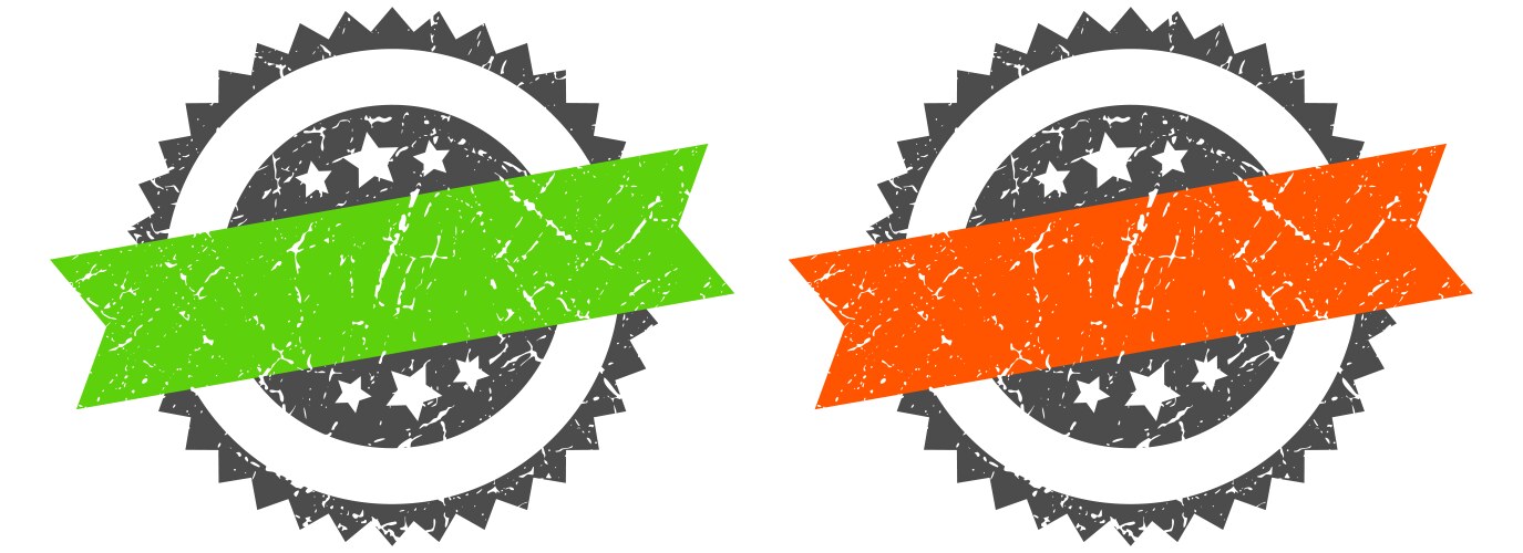 Blank stamp round grunge sign label Royalty Free Vector