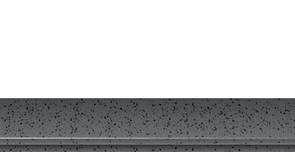 Realistic gray stone table top background Vector Image