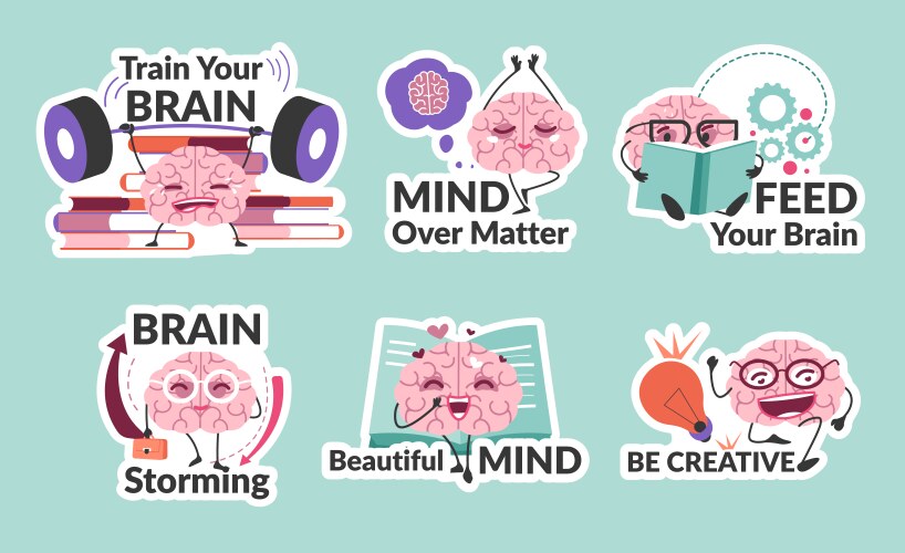 Brain Character Sets Vector Images (over 3,600)