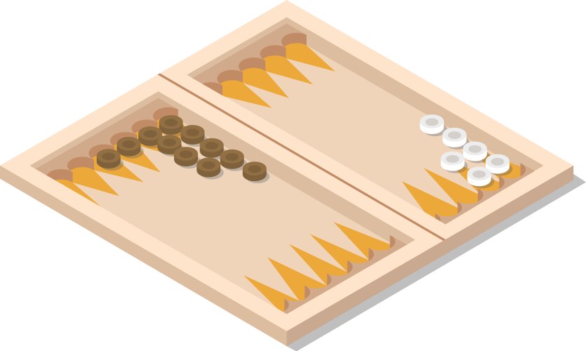 Backgammon board Vector Images & Graphics for Commercial Use | VectorStock