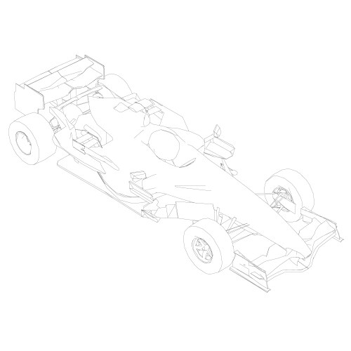 Car isometric line drawing Vector Images & Graphics for Commercial Use ...