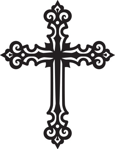 Decorative Cross Template