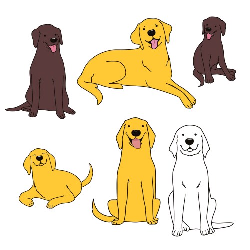 Labrador Vector Images (over 12,000)