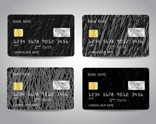 Credit Card Texture Vector Images (over 2,000)