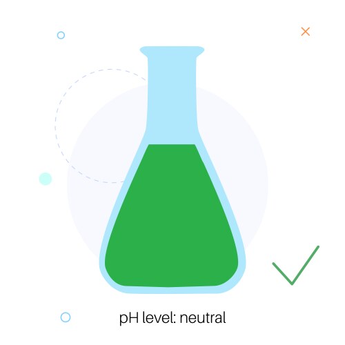 Ph scale diagram Royalty Free Vector Image - VectorStock