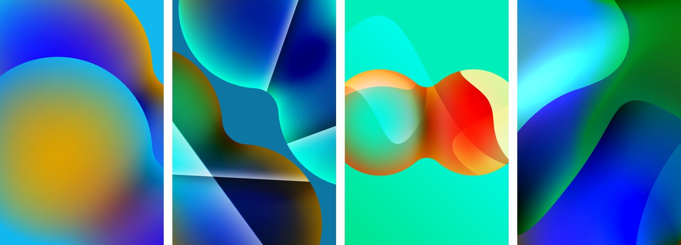 Abstract colors backgrounds Royalty Free Vector Image