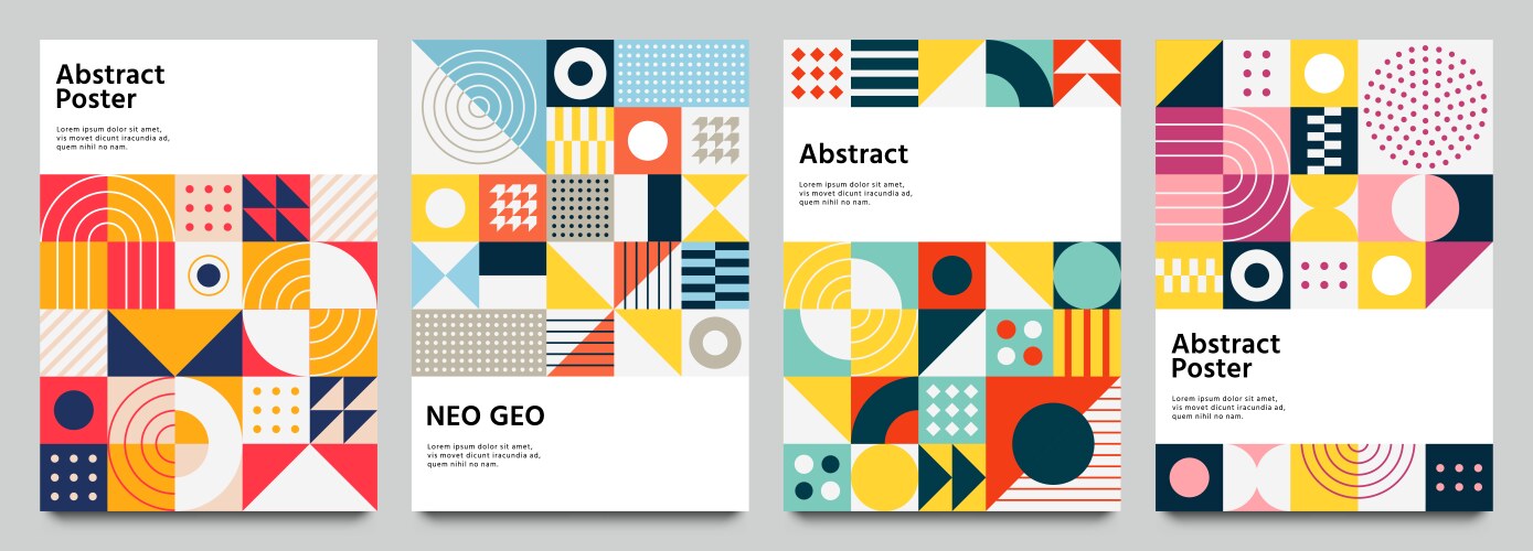 Grid Poster Template Vector Images (over 45,000)