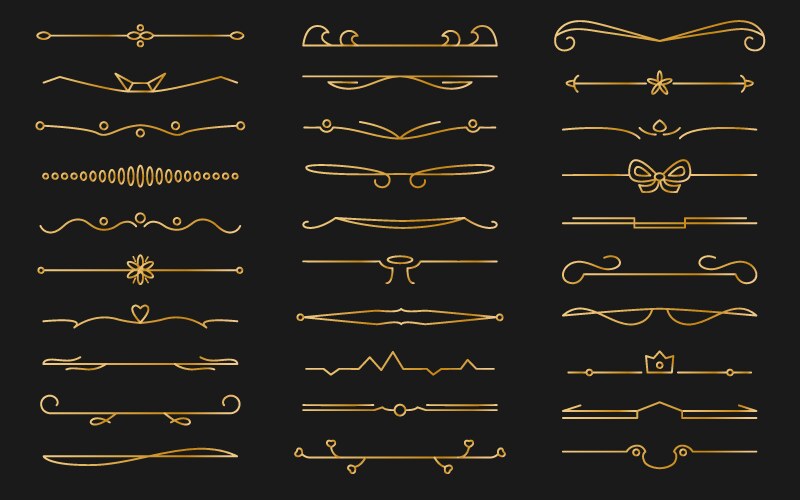 Chapter Ornaments Vector Images (over 220)