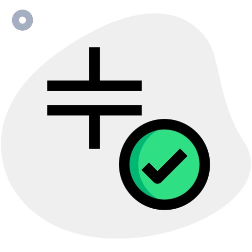 Using checklist for verify functions of capacitor Vector Image