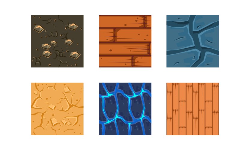 Different textures Royalty Free Vector Image - VectorStock