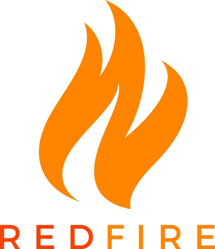 Music fire logo icon design Royalty Free Vector Image