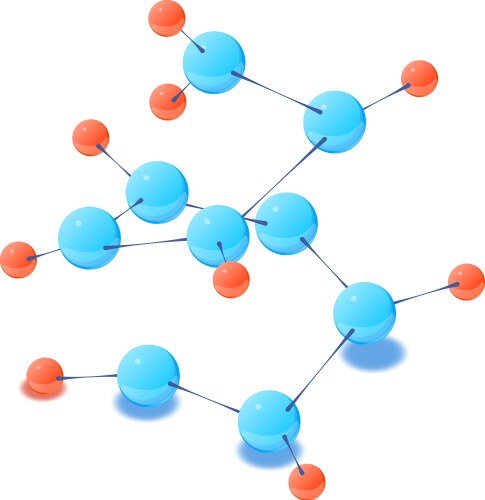 C8h10n4o2 caffeine molecule Royalty Free Vector Image