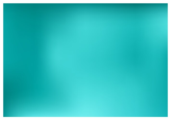 Teal abstract gradient background - blurred Vector Image
