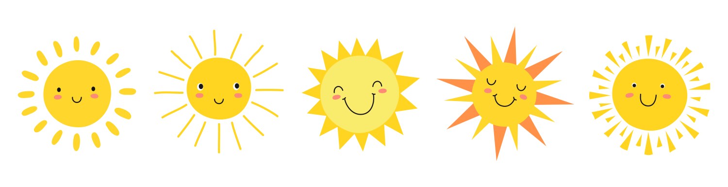 Sunshine Cartoon Vector Images (over 19,000)