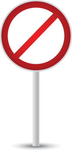 Wrong false icon design template isolated Vector Image